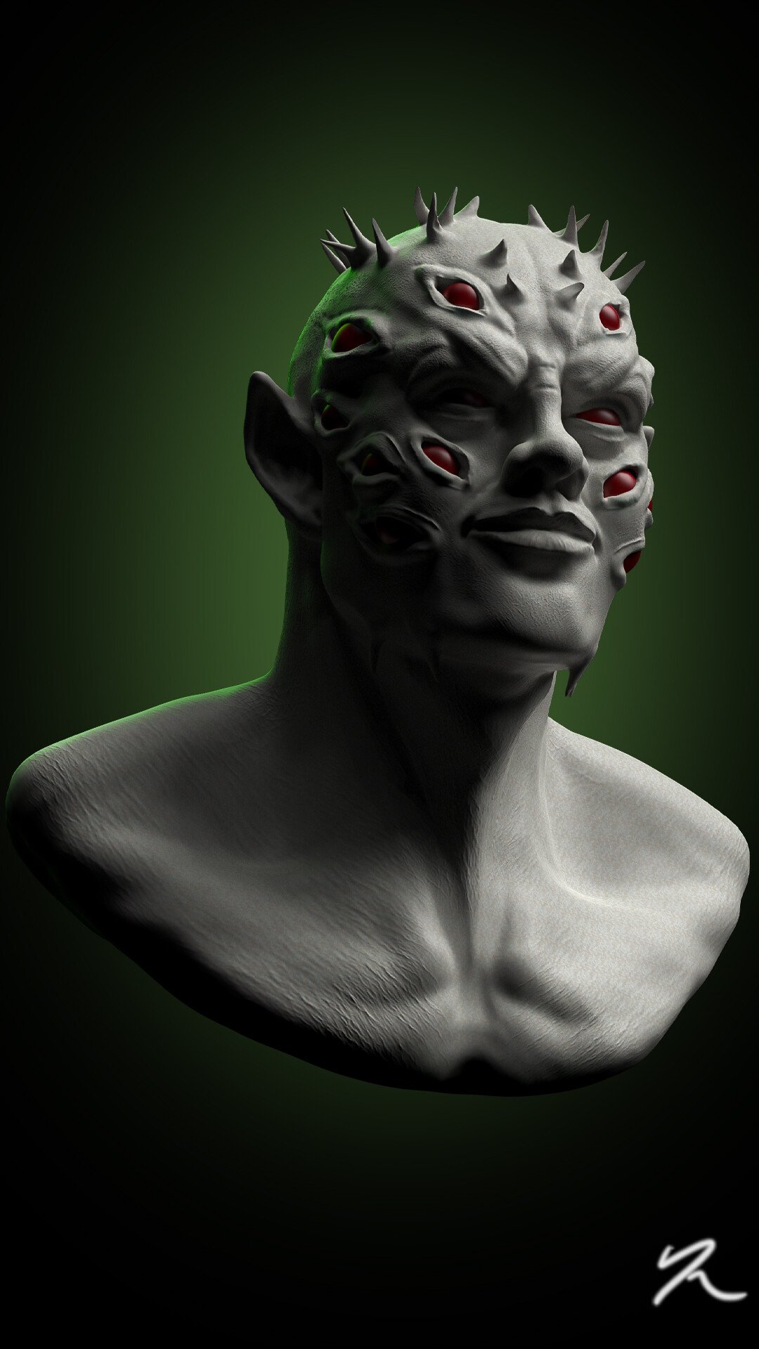 ArtStation - Demonic Vampire Variant #4