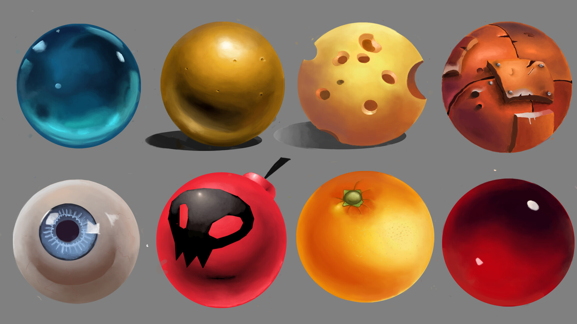 ArtStation - Texture spheres