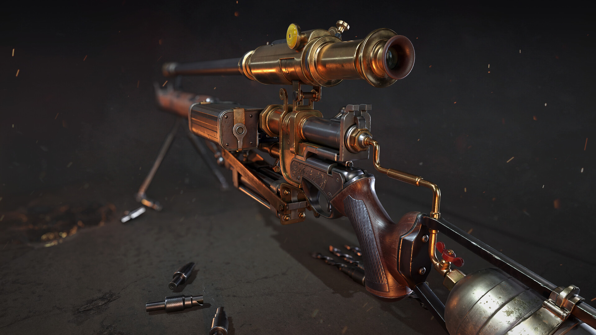 ArtStation - Pneumatic Rifle