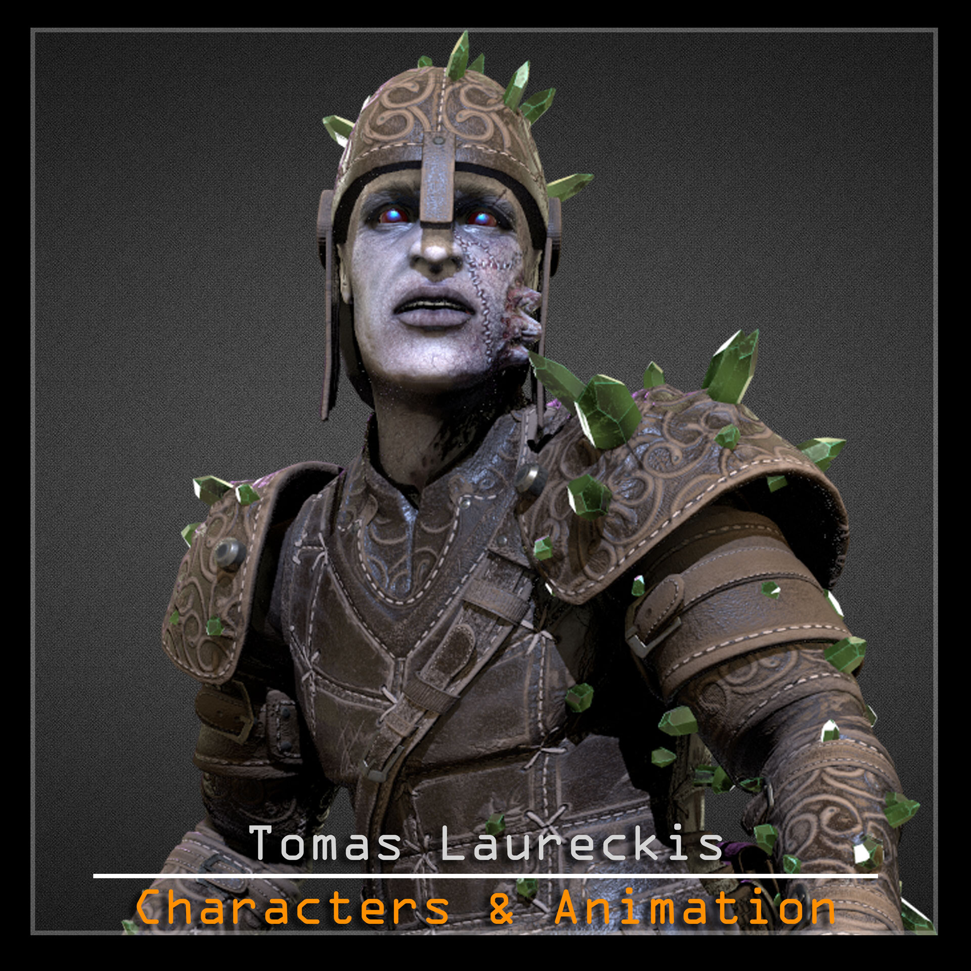 ArtStation - infected crystalized zombie | game NPC character