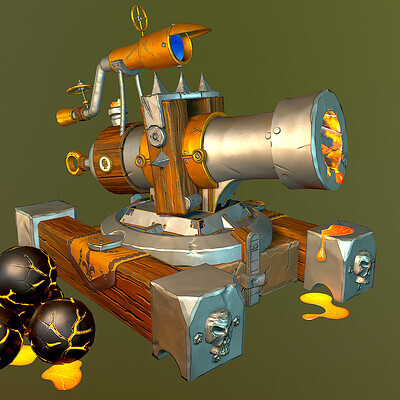 ArtStation - Lava Cannon