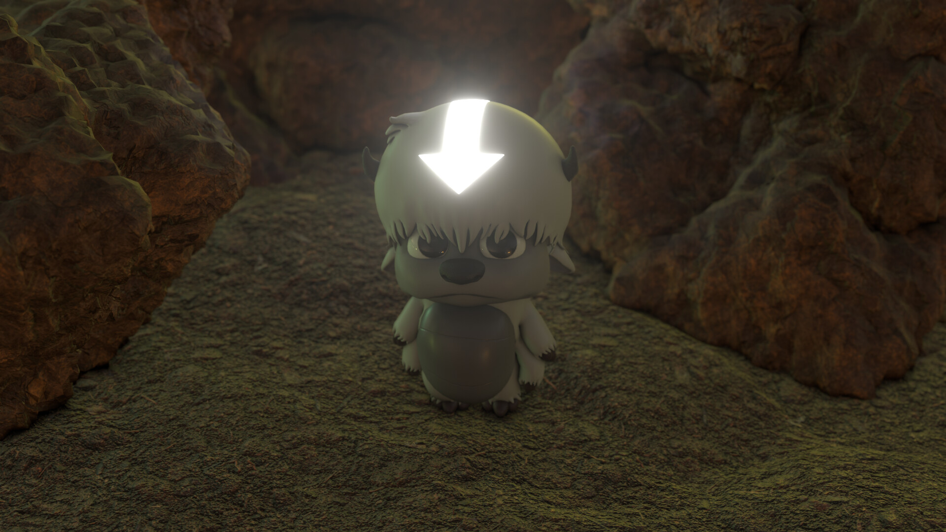 ArtStation - Appa CHibi 3D