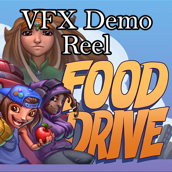 ArtStation - Food Drive VFX (2019)