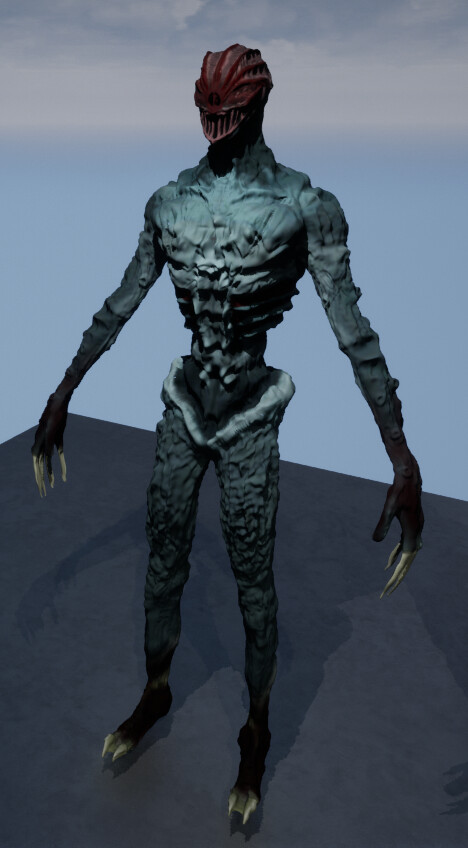 ArtStation - Dark Fantasy Humanoid Creature