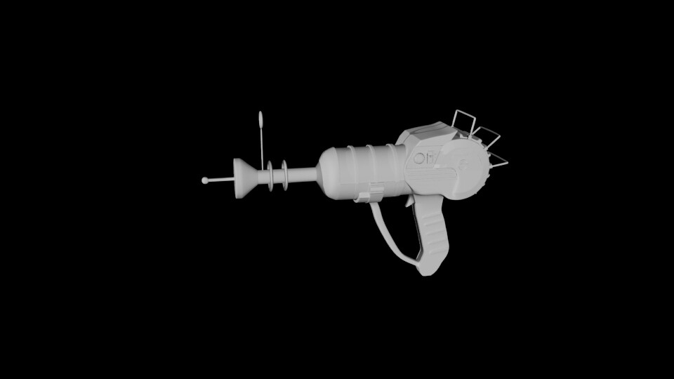 ArtStation - Call of Duty Zombies Ray Gun Model