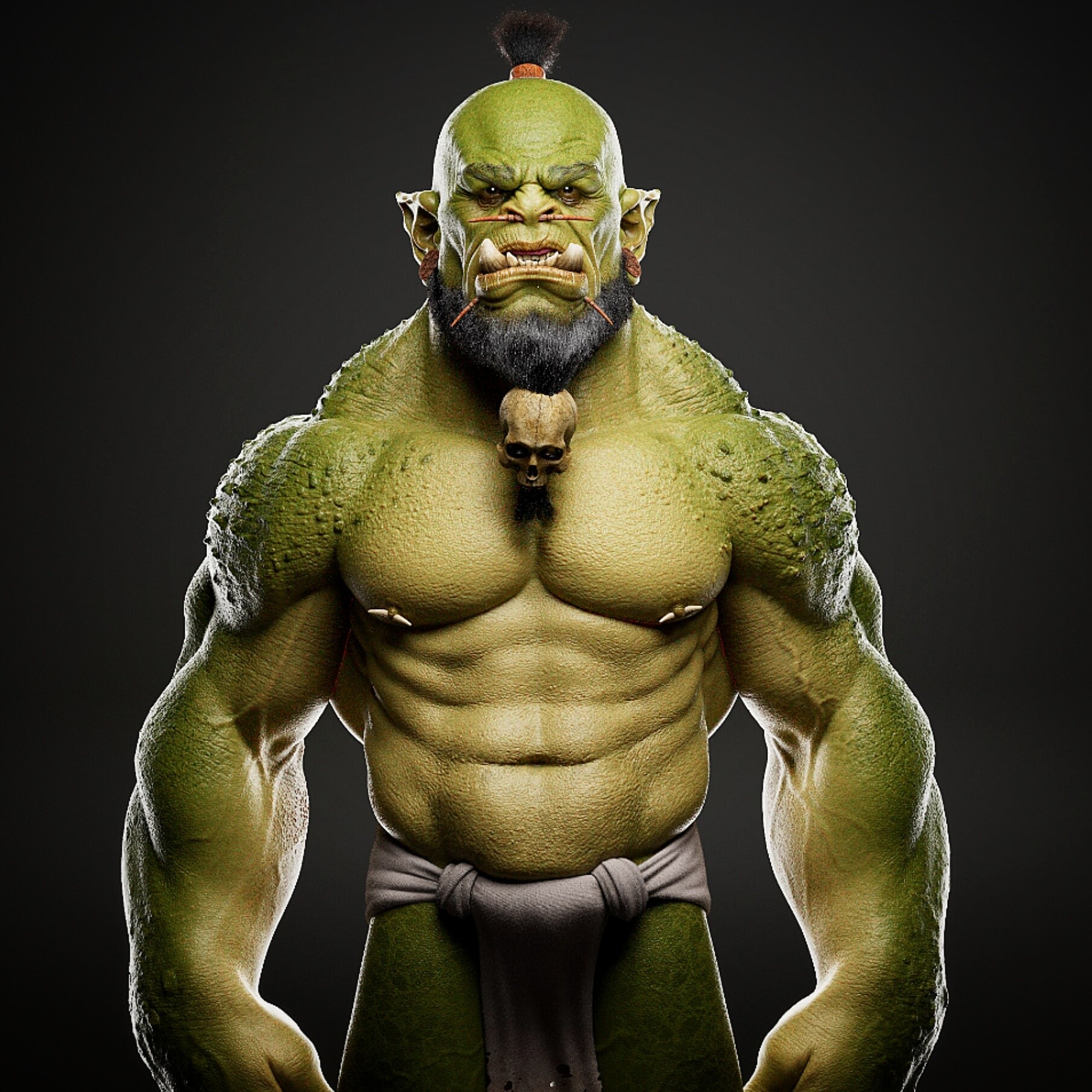 ArtStation - Ork native (WIP)