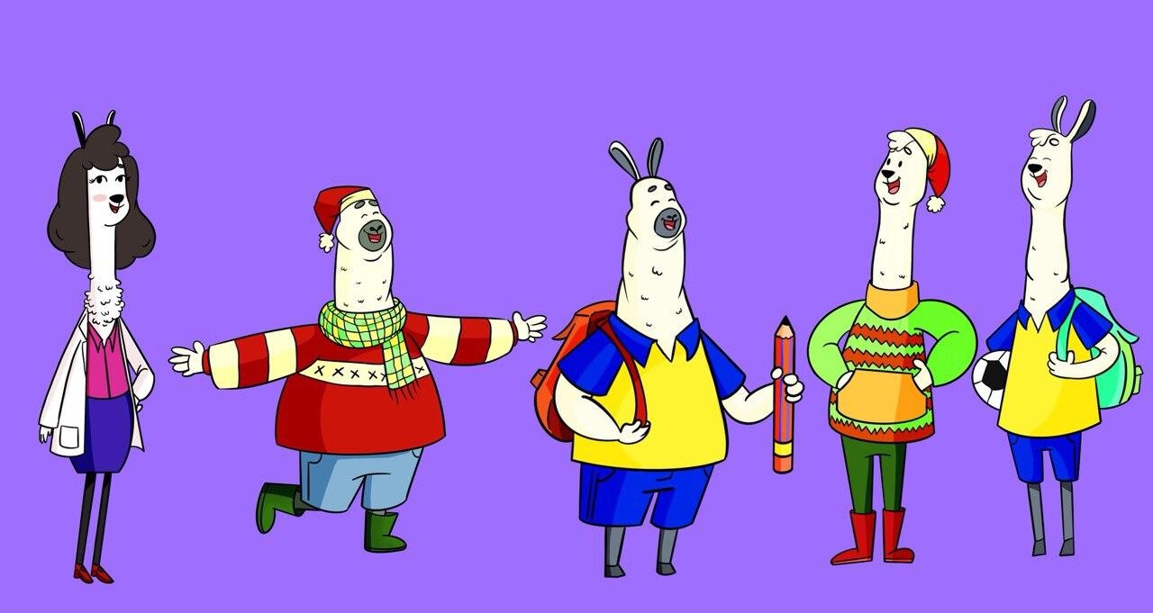 ArtStation - the deli llamas animation