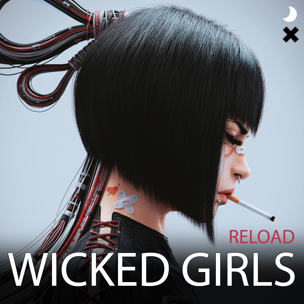 ArtStation - WICKED GIRLS 01 // RELOAD