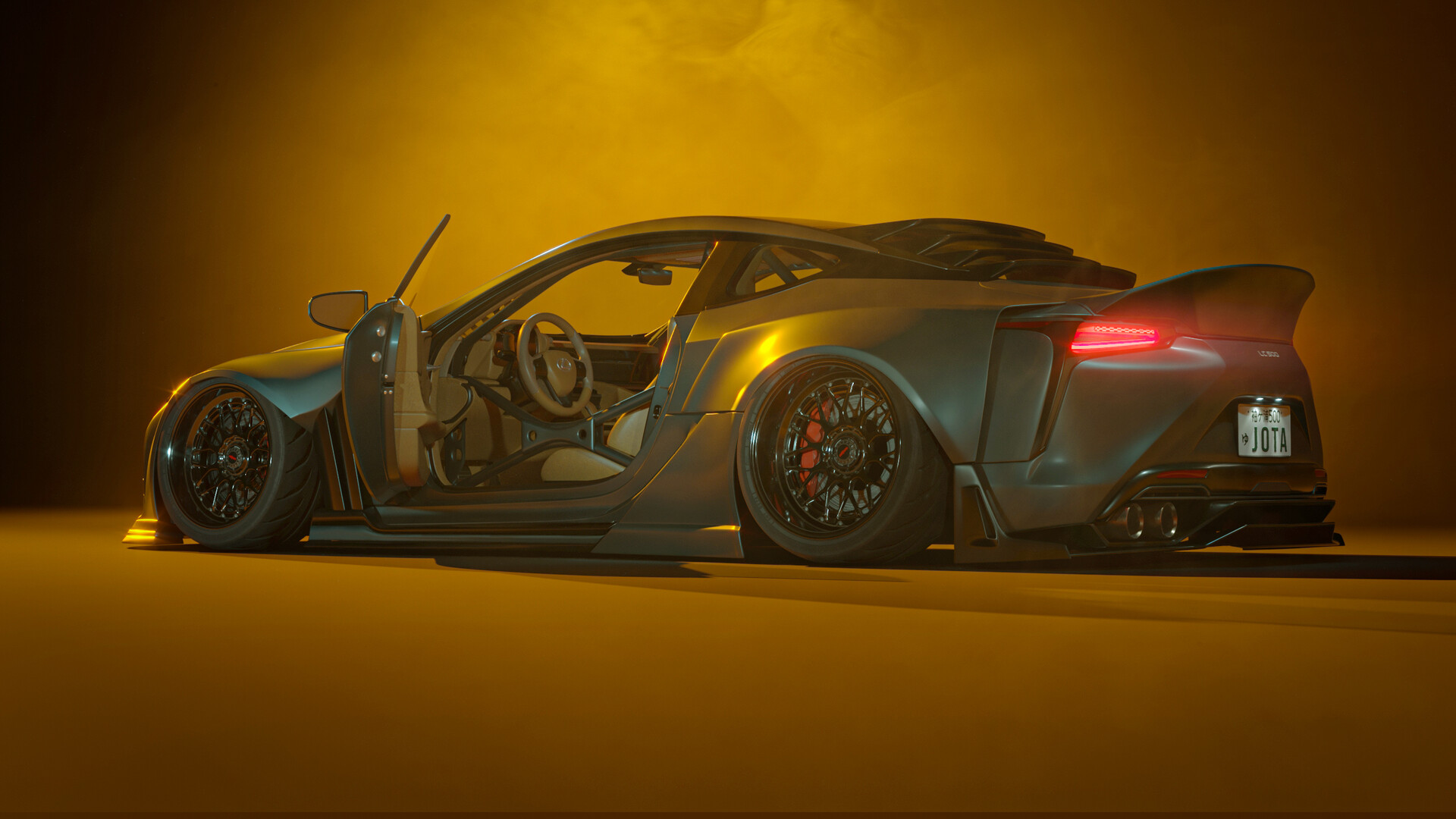 ArtStation - Lexus LC500 Studio