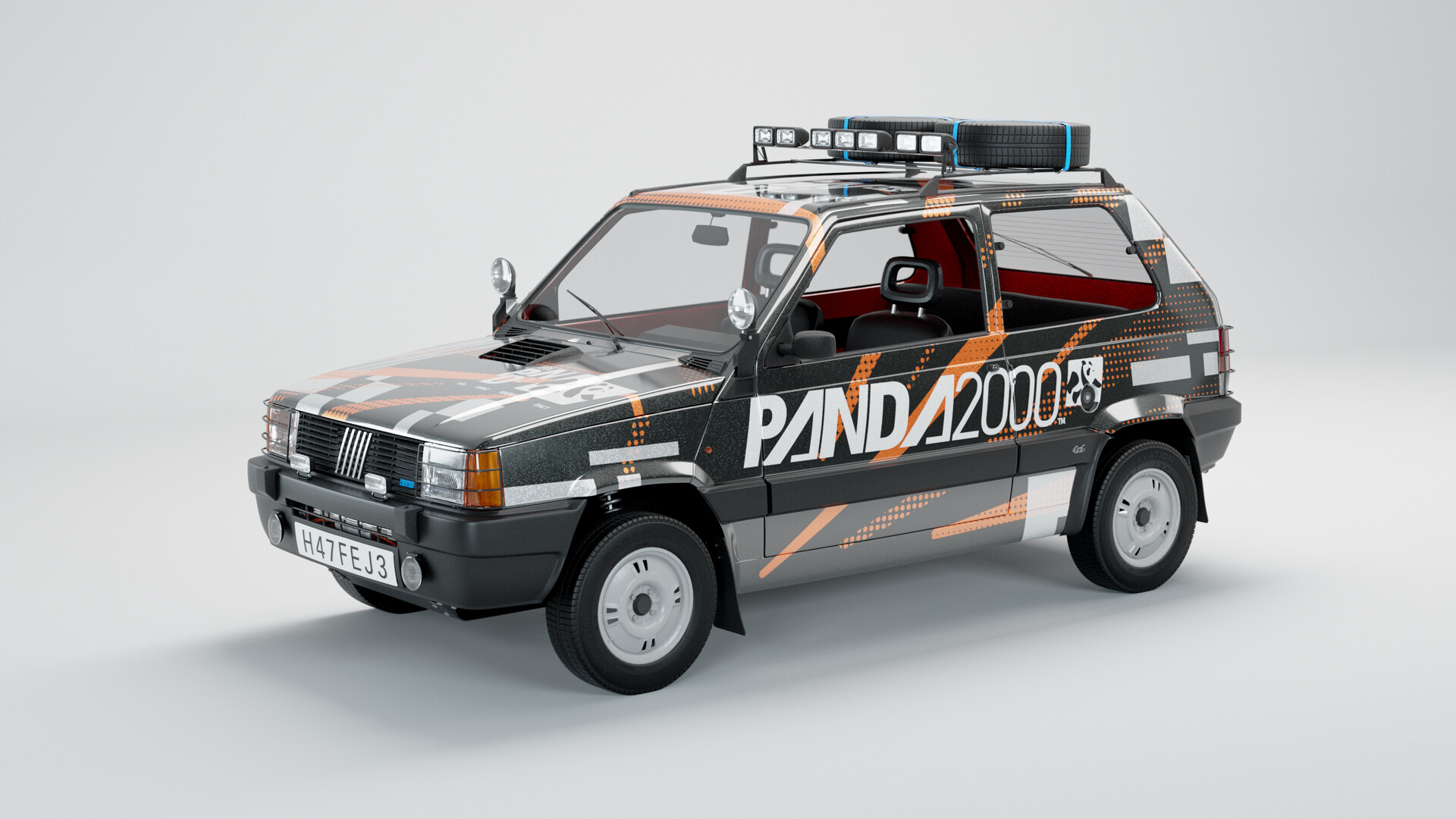 ArtStation - Fiat Panda 4x4