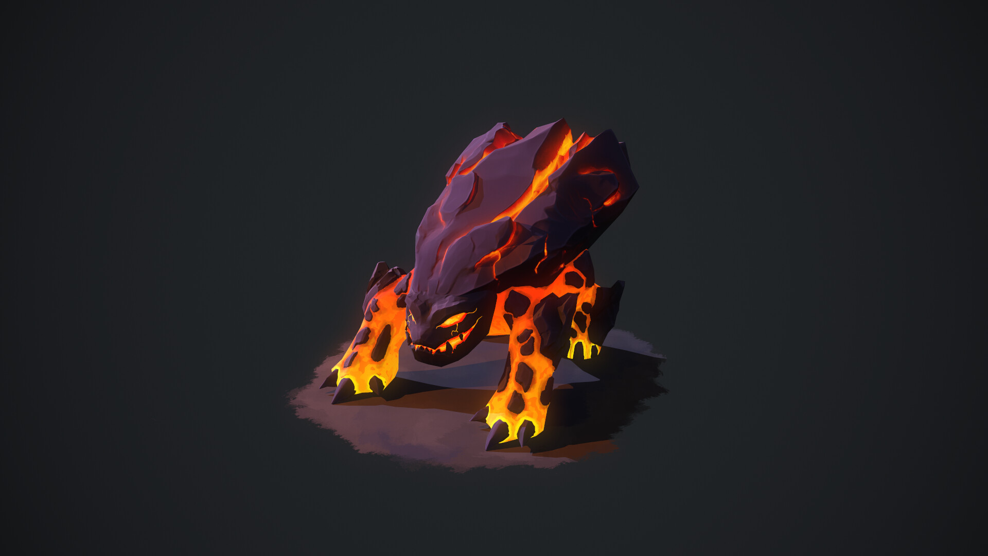 ArtStation - Magma Drake