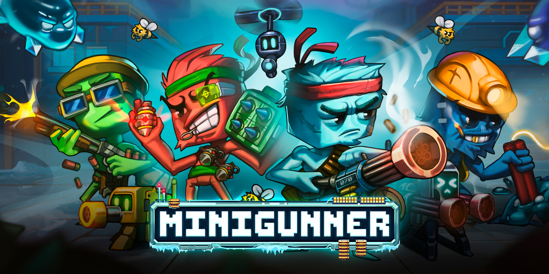ArtStation - Minigunner SplashArt