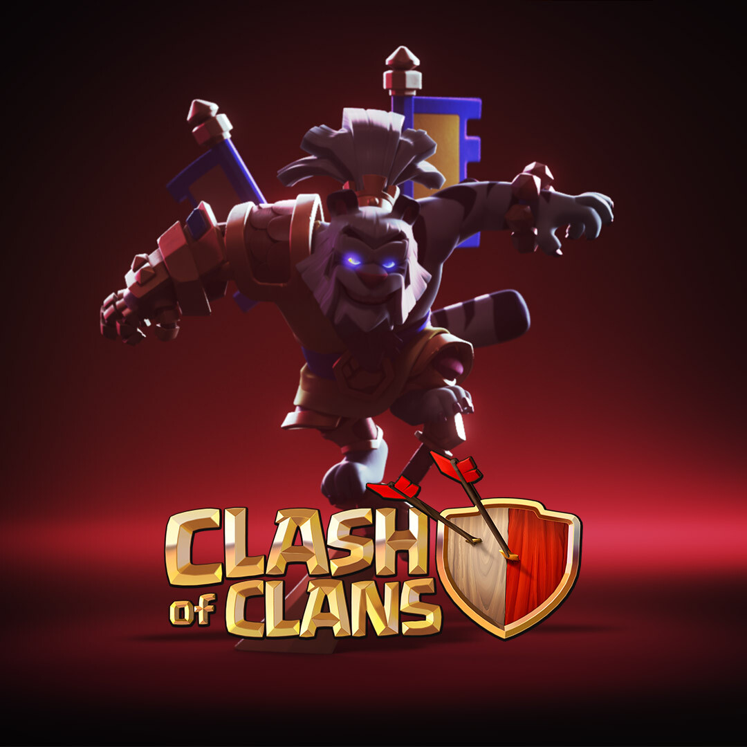 ArtStation - Clash Of Clans : Lunar King Skin - Lighting and Compositing