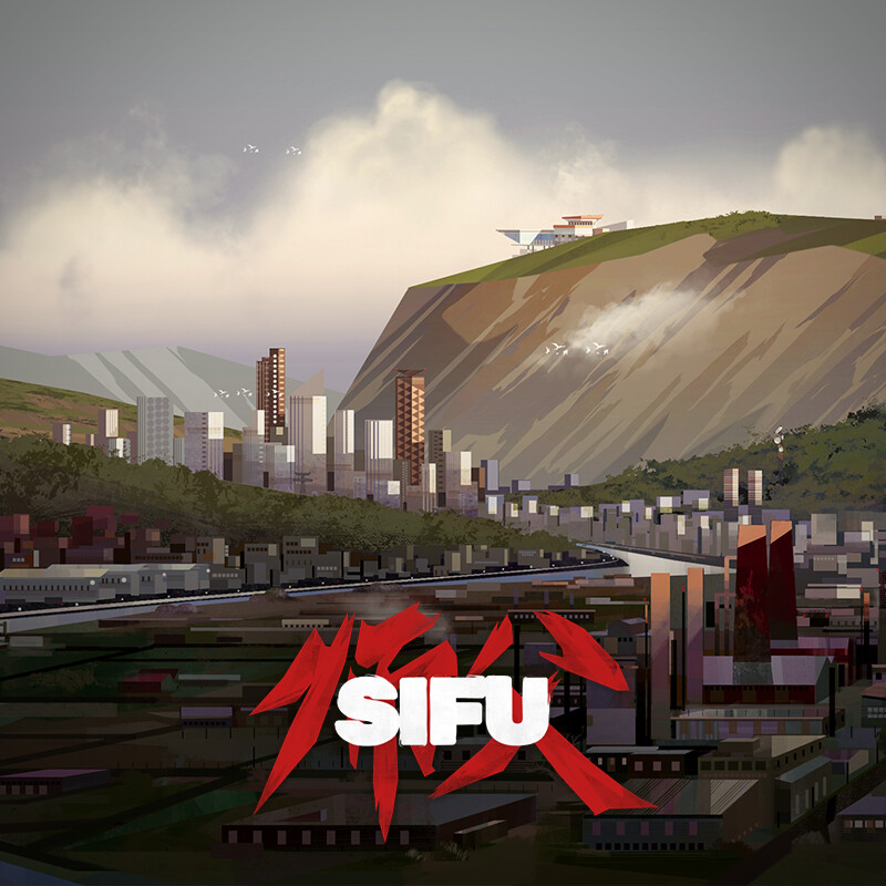 ArtStation - Sifu-City view & training room design
