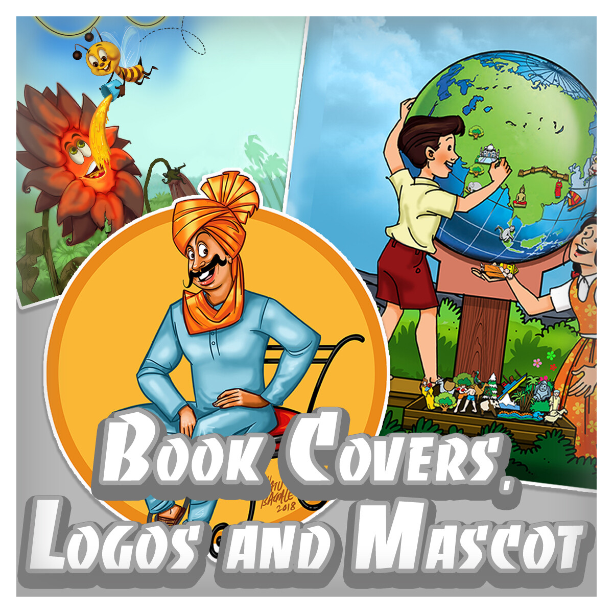 ArtStation - Book Covers, Logos and Mascot Designs