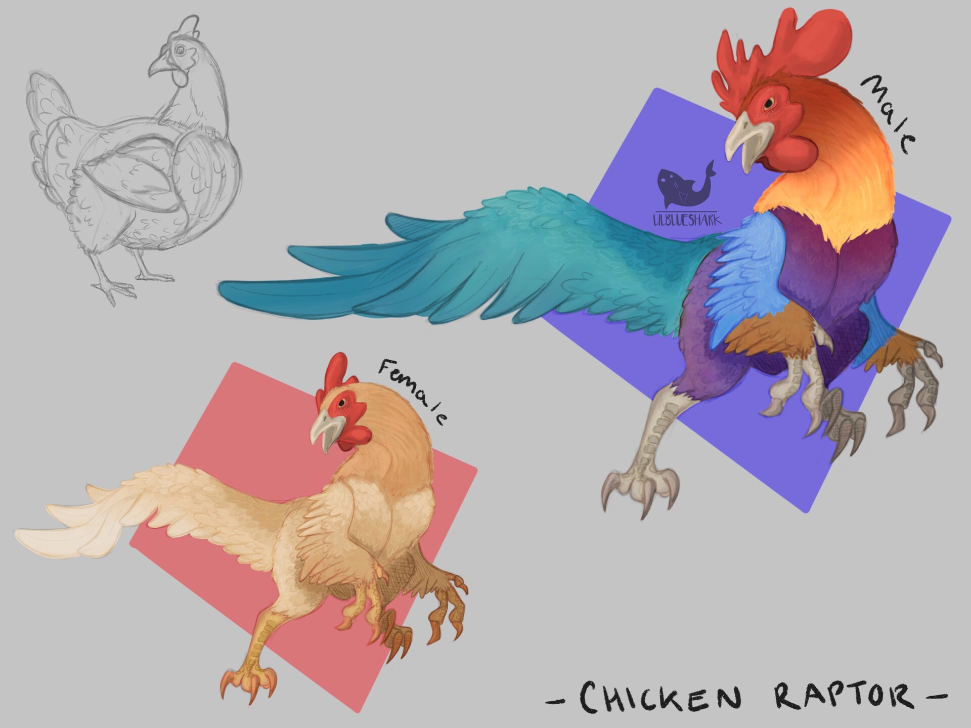 ArtStation - Chicken Raptor