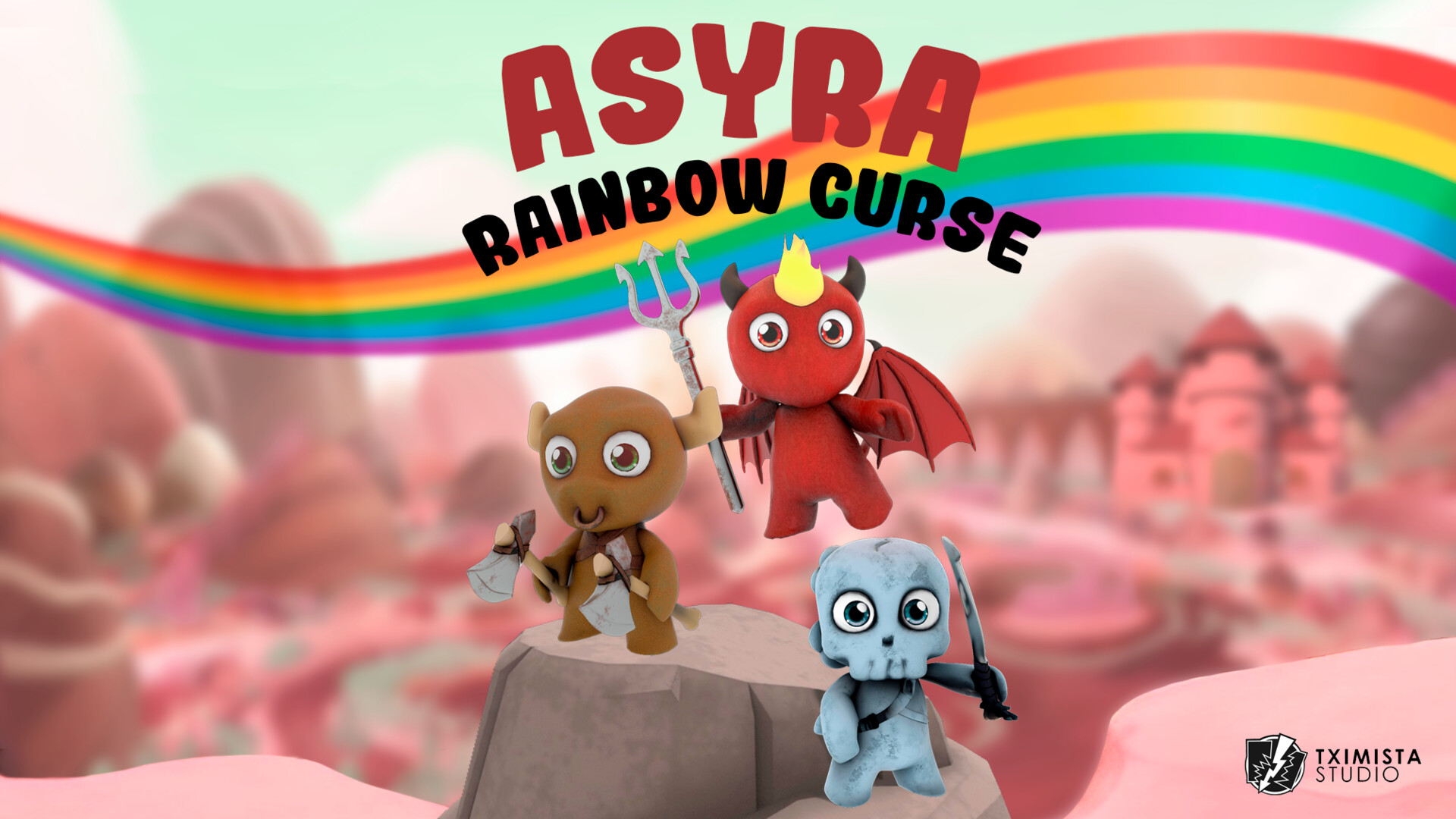ArtStation - Asyra Rainbow Curse Gameplay