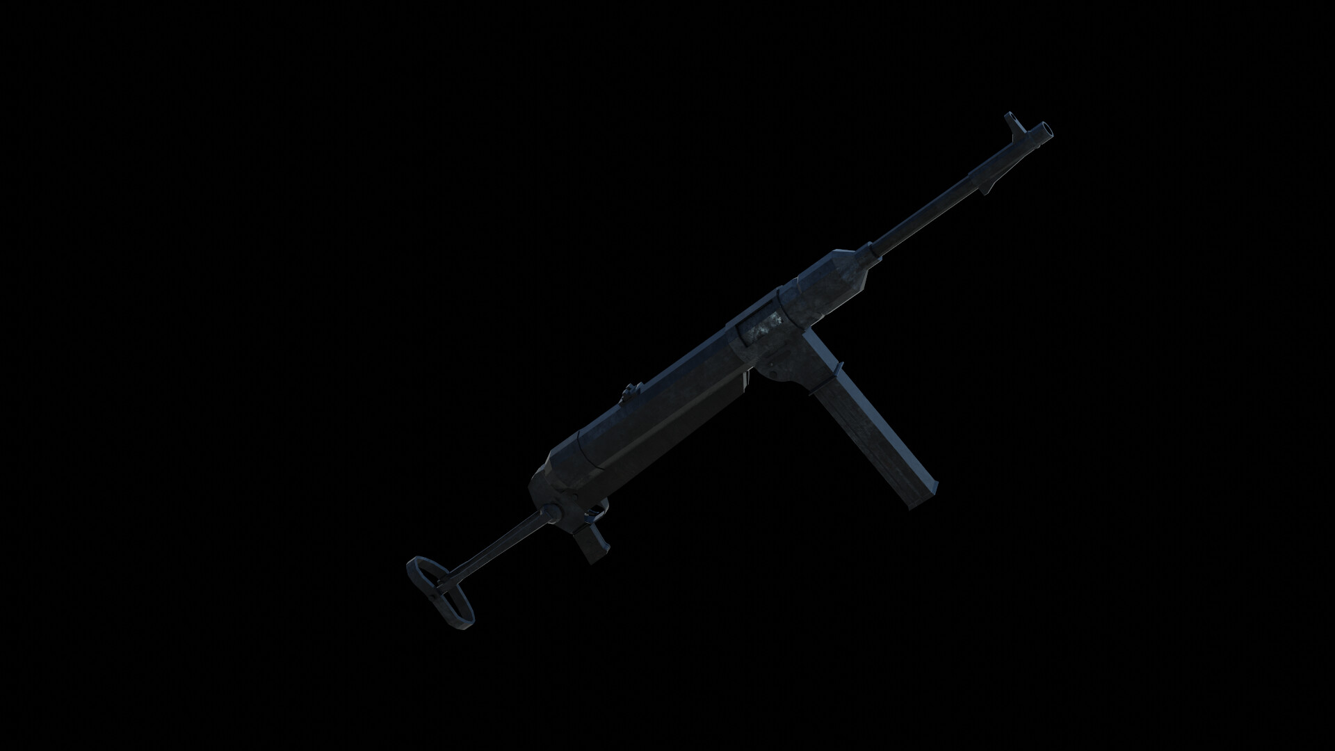 ArtStation - Poly MP40