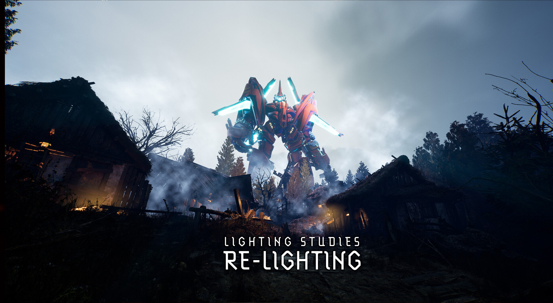 ArtStation - Lighting Studies: Medieval Village Relight - First Contact