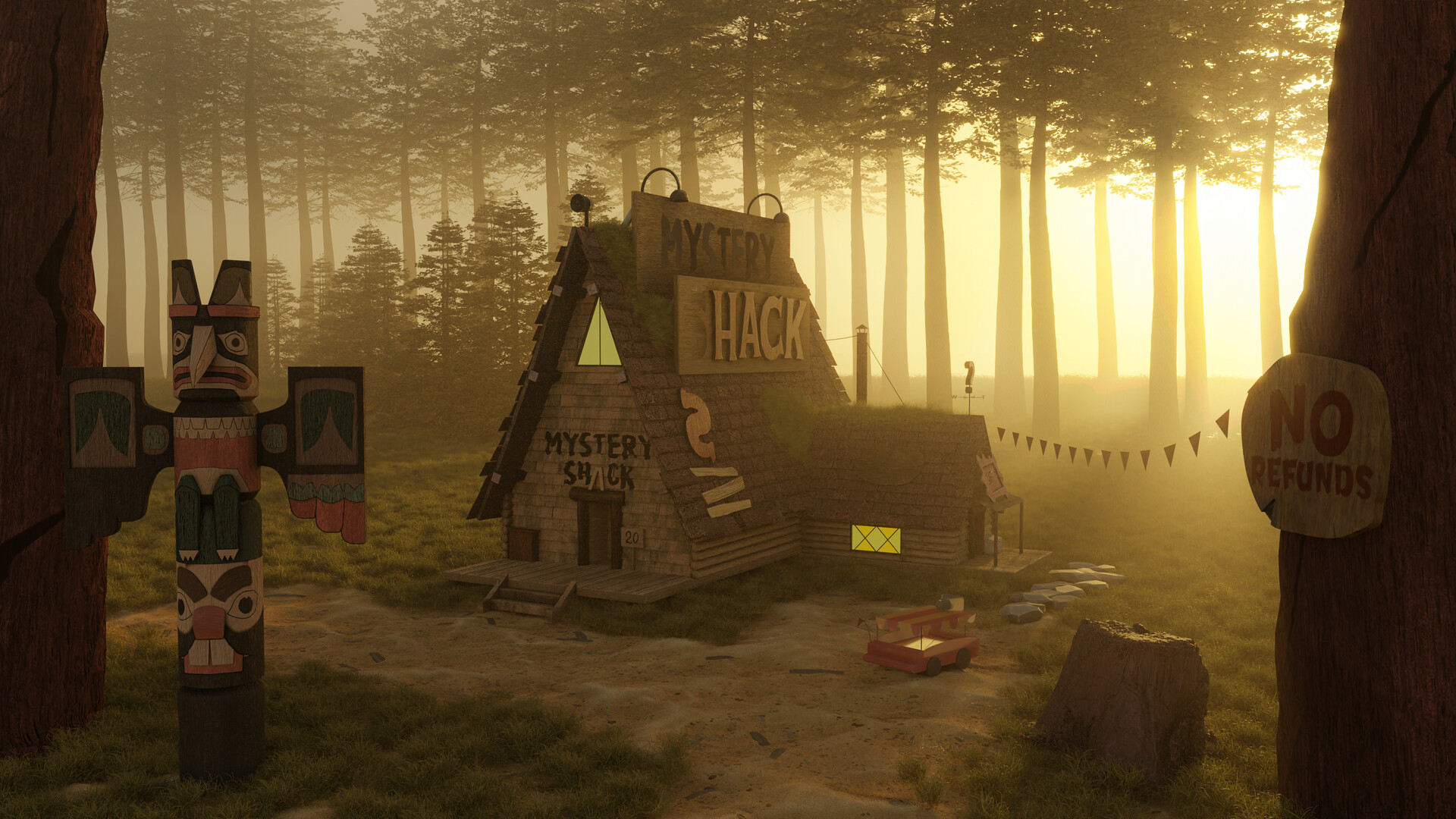 ArtStation - Mystery Shack