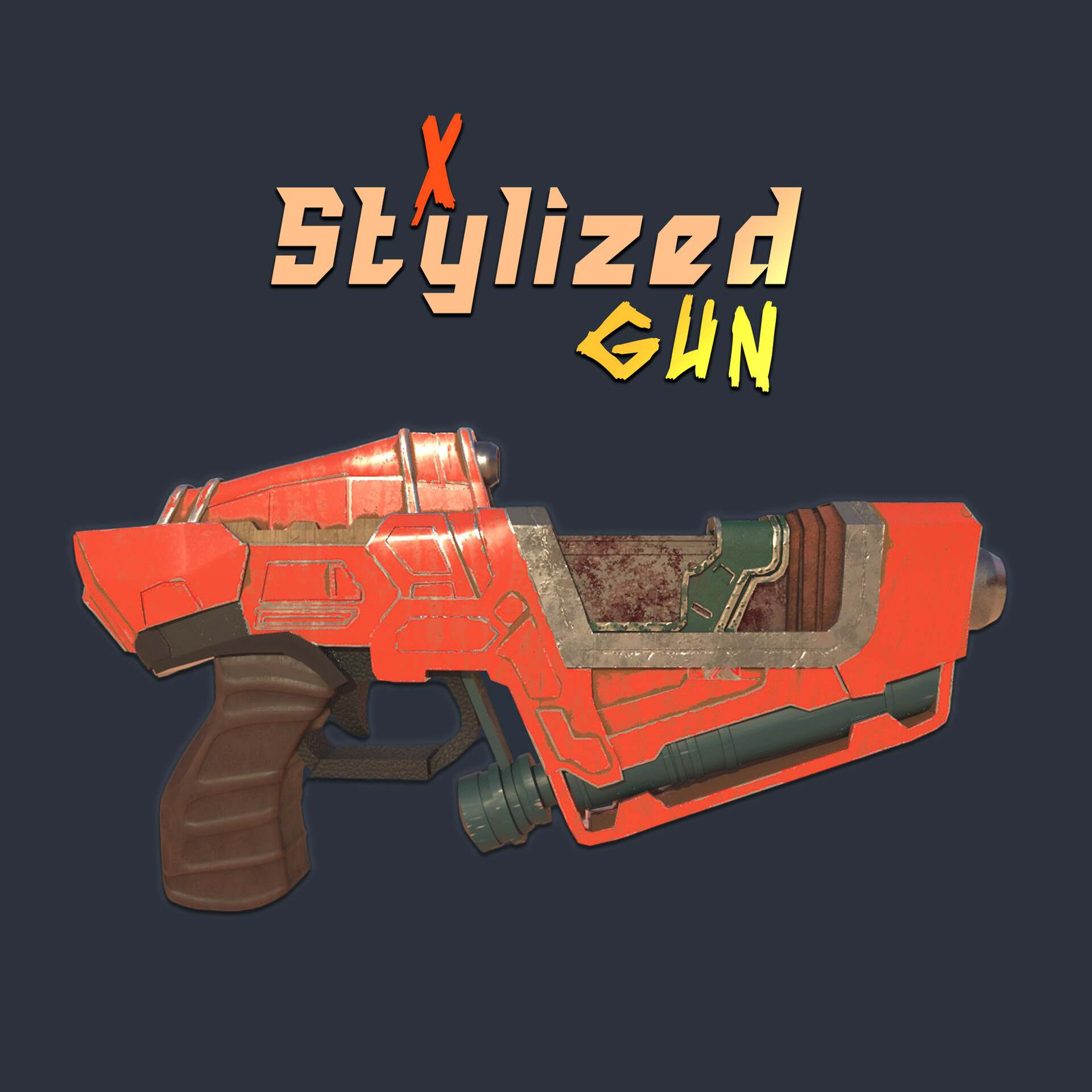 ArtStation - 3D Game Ready Gun