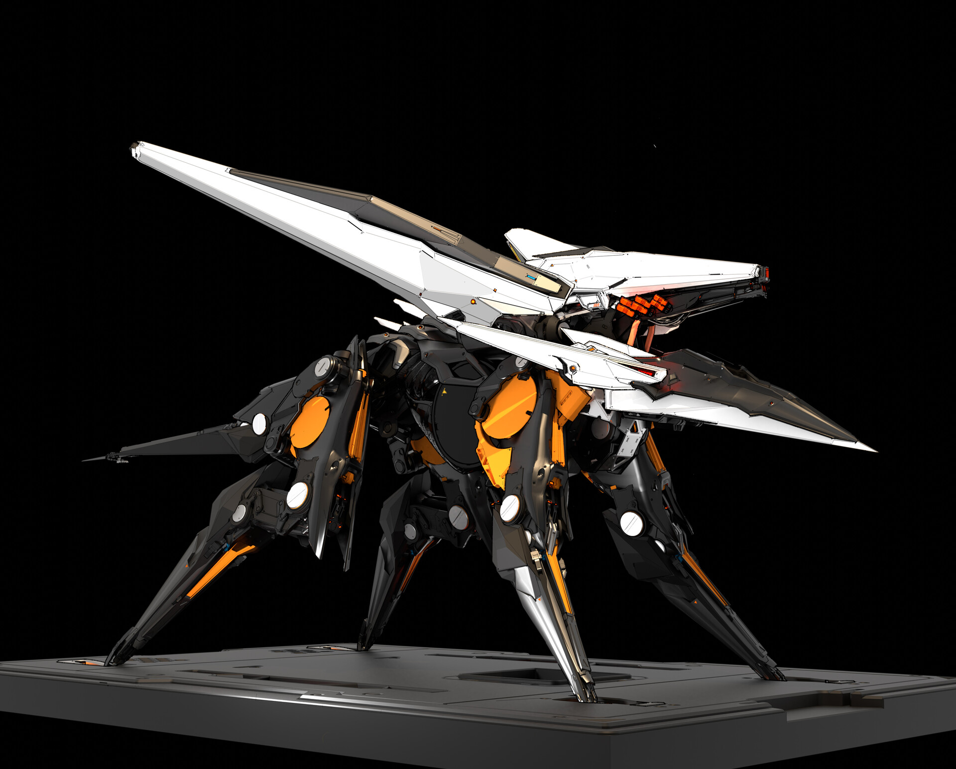 ArtStation - Sci-Fi Beast Mechanical beast 机械 科幻 角色 兽