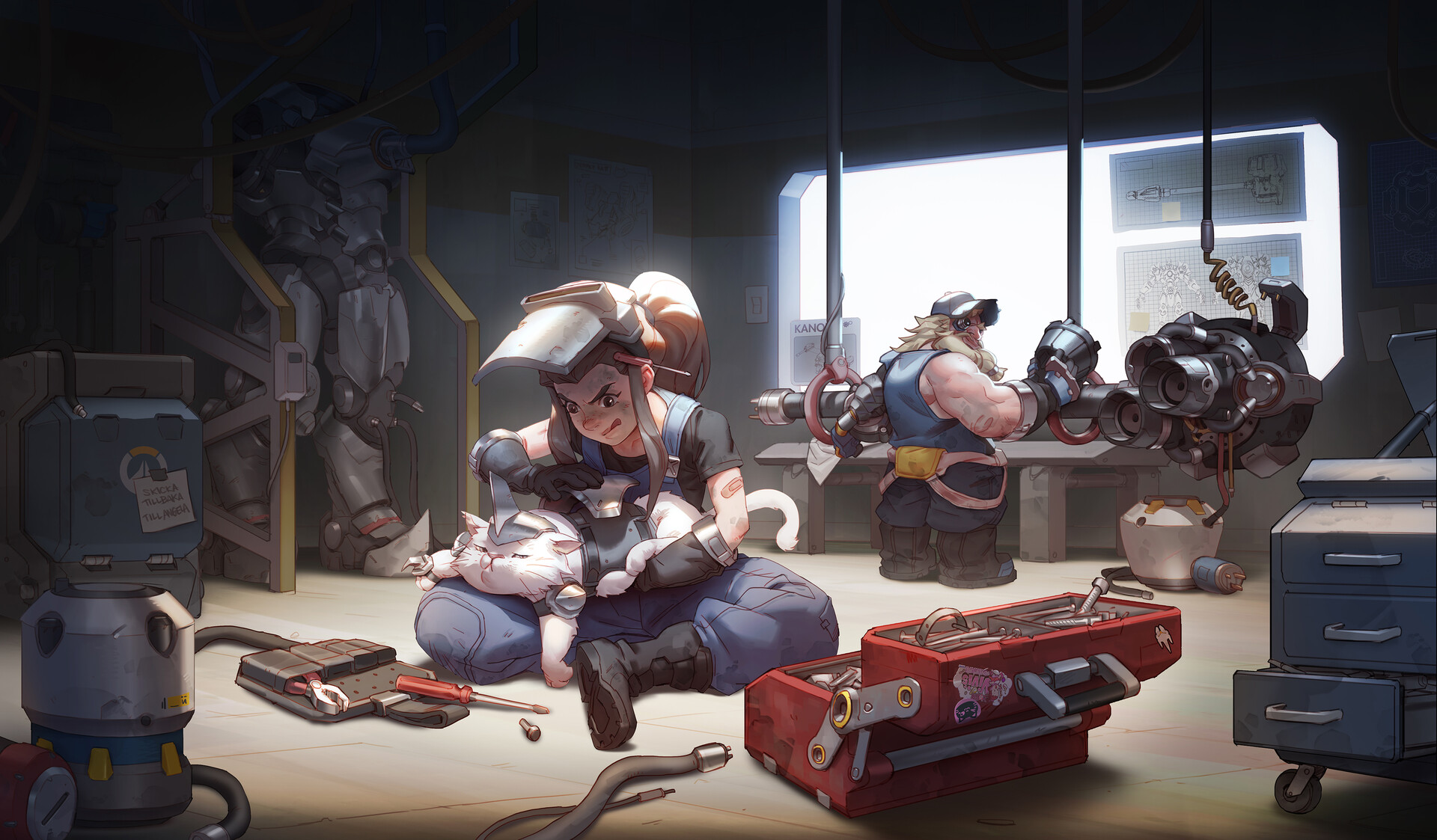 ArtStation - Brigitte Origin Story