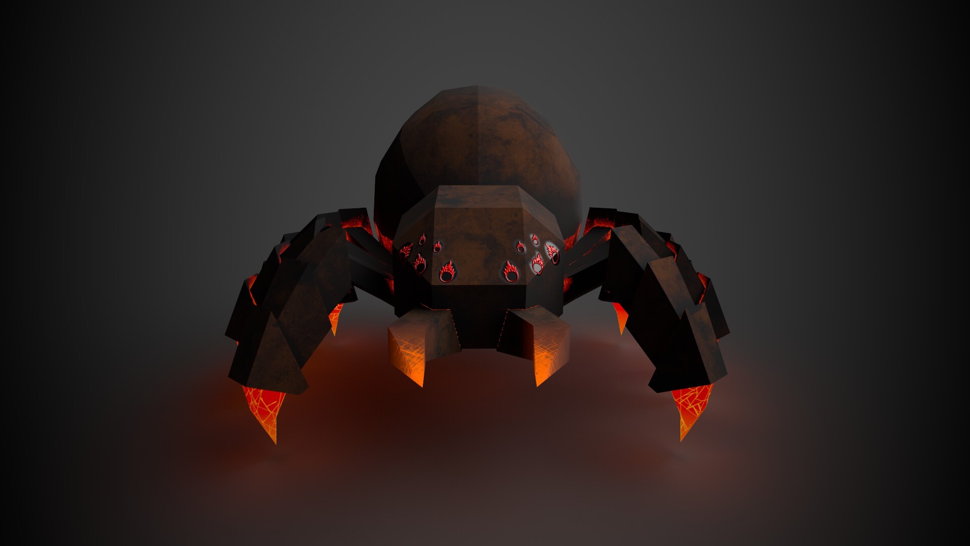 ArtStation - CYRES SPIDER (game asset)