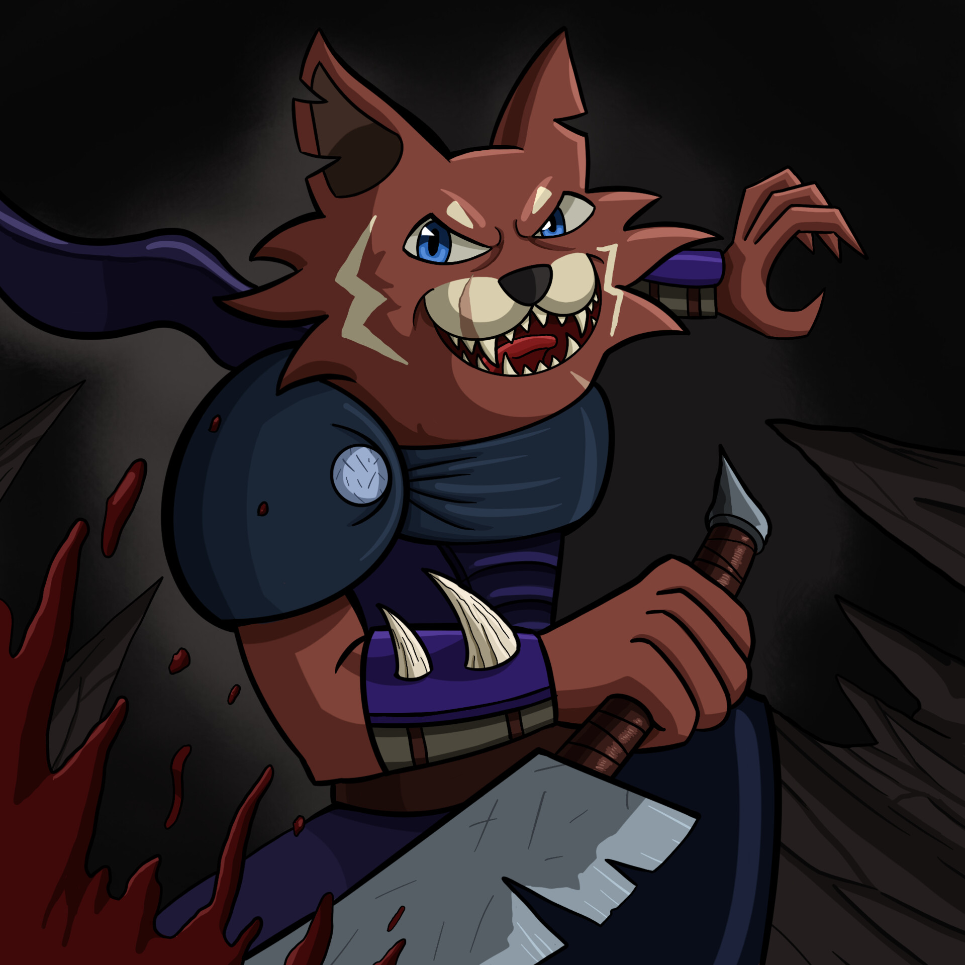 ArtStation - Red panda: Assassin