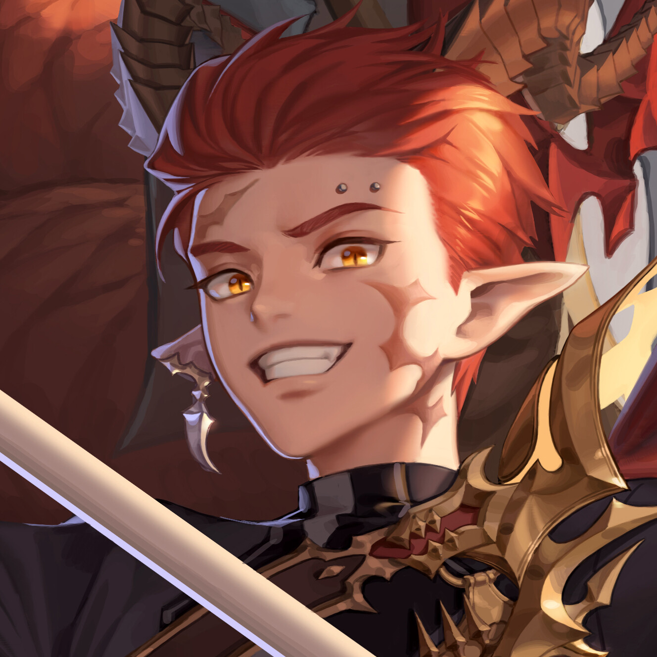 ArtStation - Lancer & Dragon