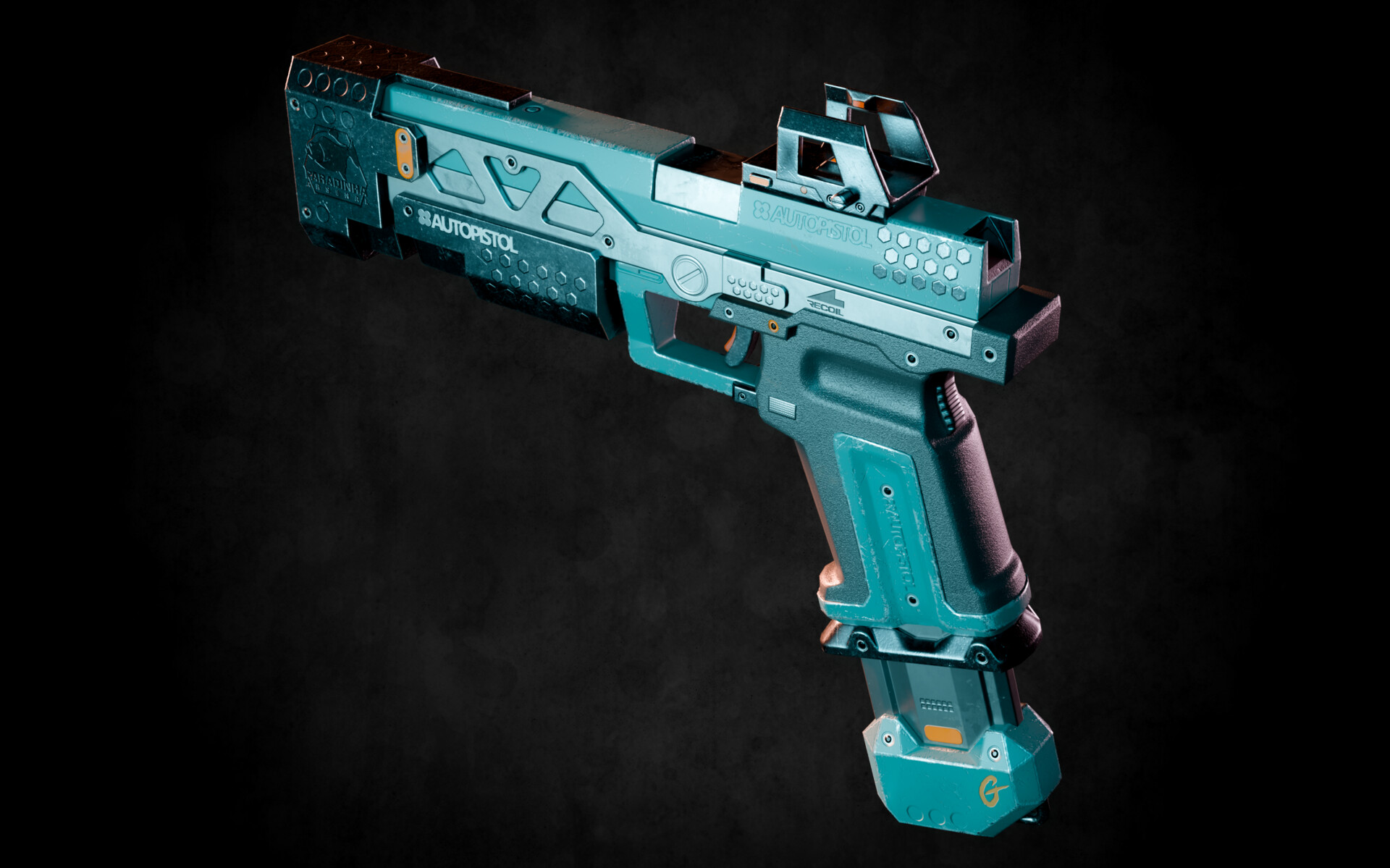 ArtStation - RE-45 Auto