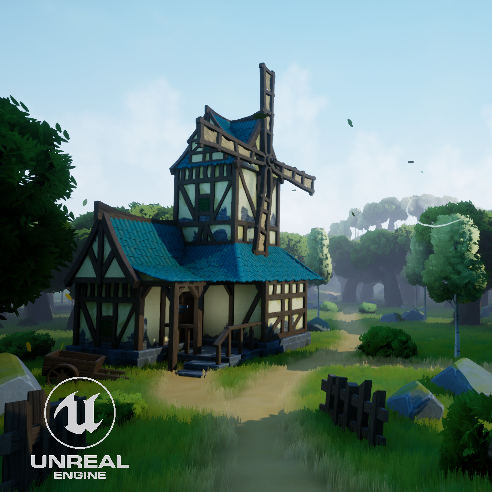 ArtStation - Stylized WindMill