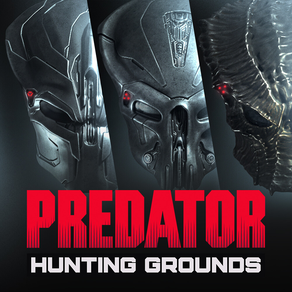 ArtStation - Predator Hunting Grounds: Predator Masks