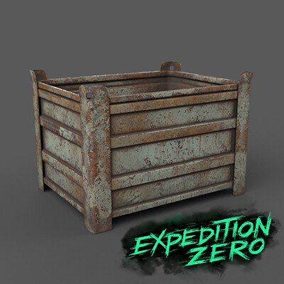 ArtStation - Transport metal boxes