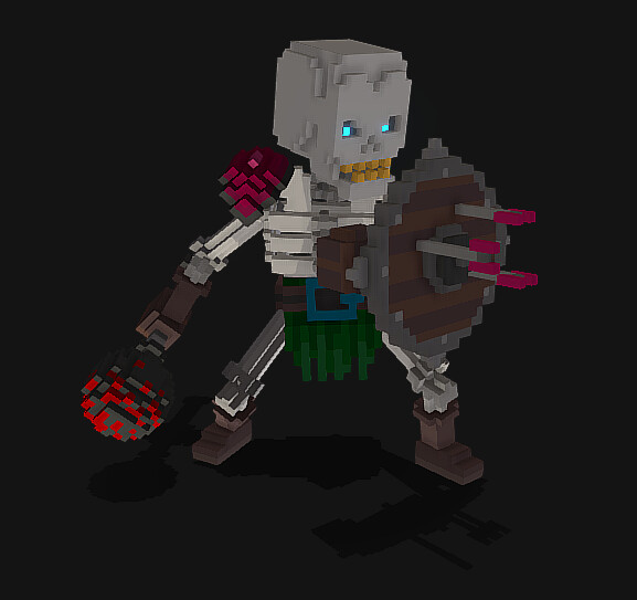 ArtStation - skeleton warrior