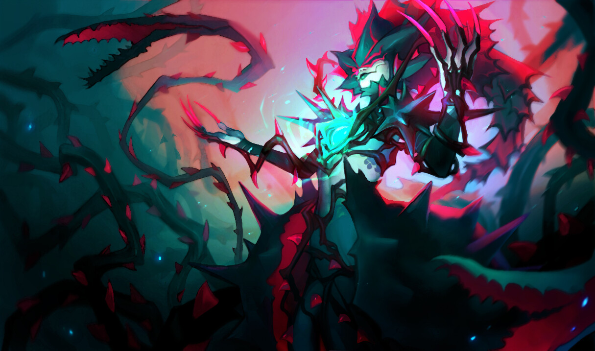 ArtStation - League of Legends ZYRA VGU project