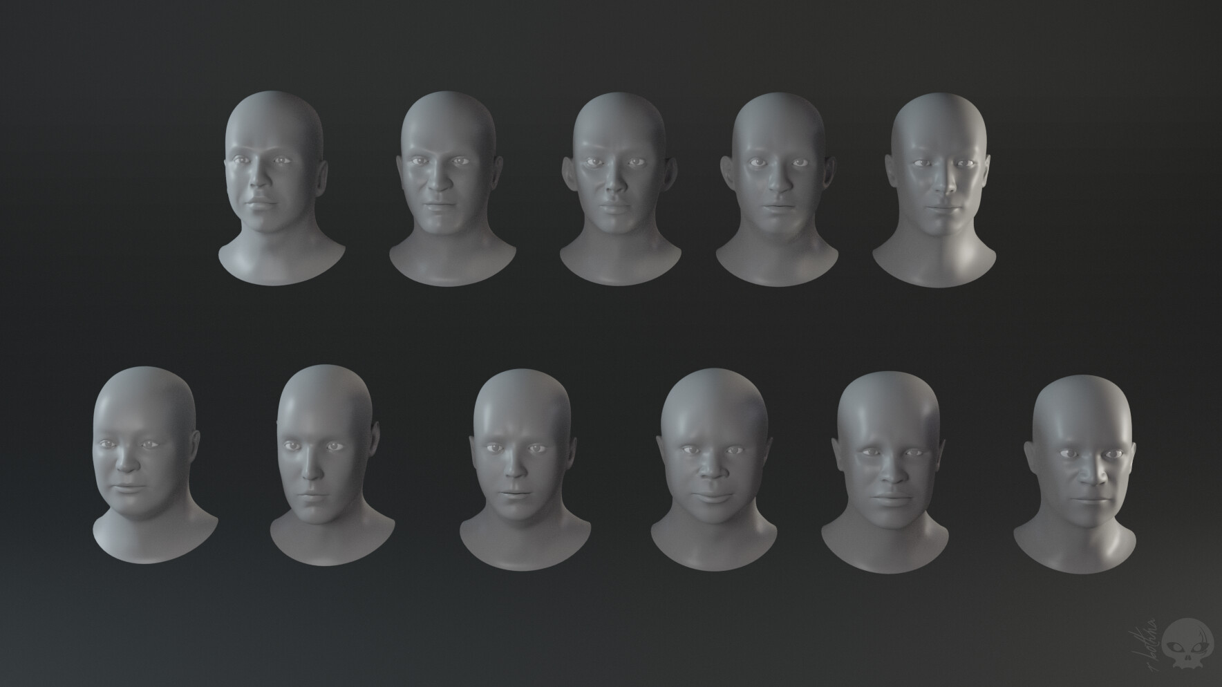 ArtStation - Stylized Faces