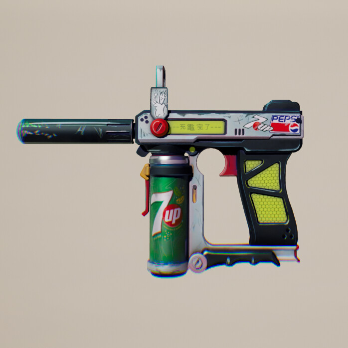 ArtStation - 7UP Gun