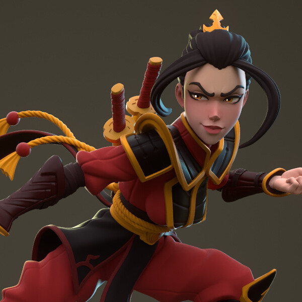 ArtStation - Azula 3D Print Model STL