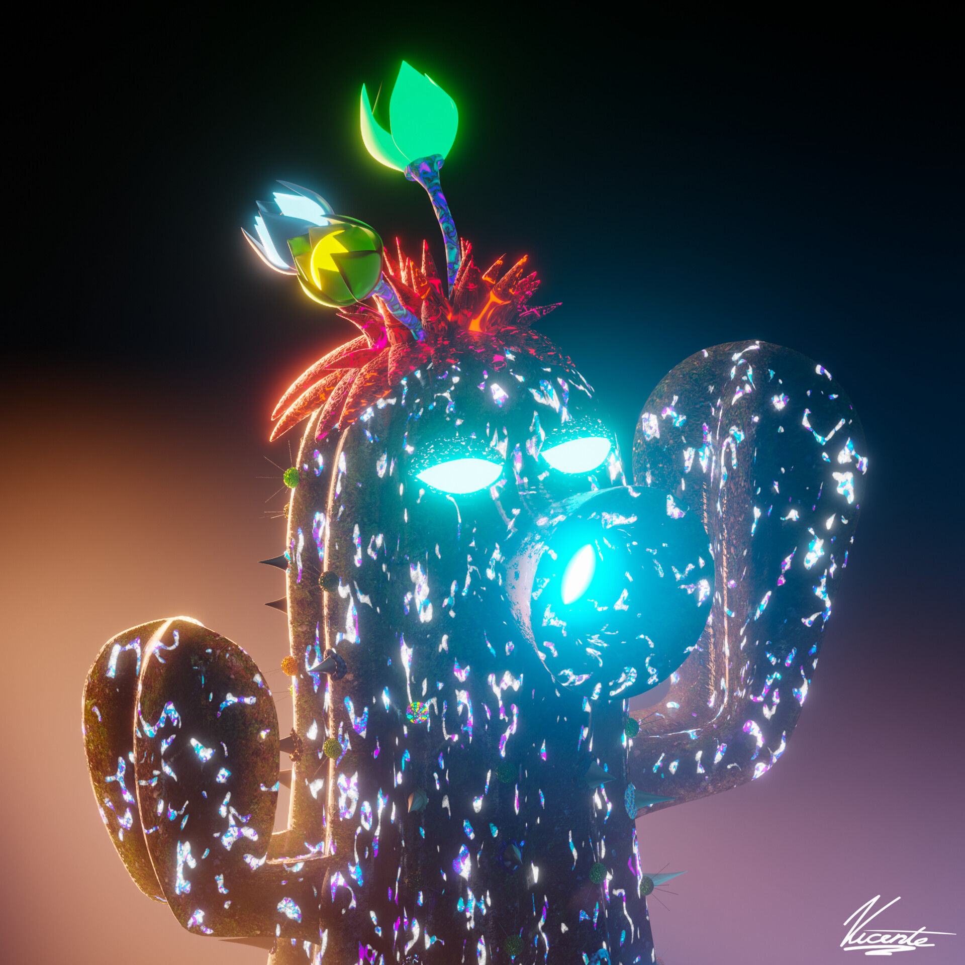 ArtStation - Plants Vs. Zombies: Garden Warfare Cactus Character Model