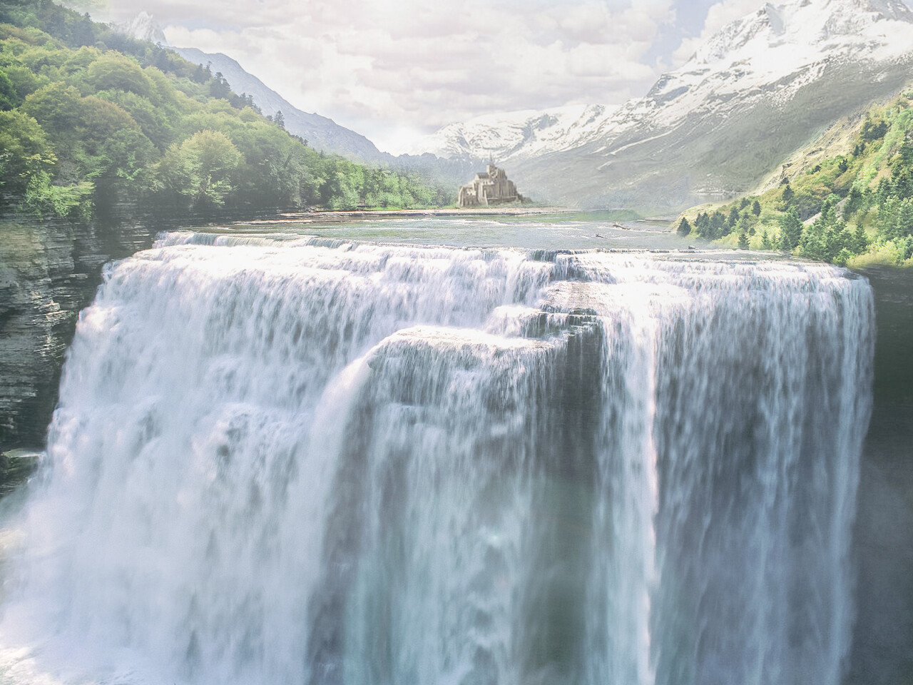 ArtStation - Nature Matte Painting