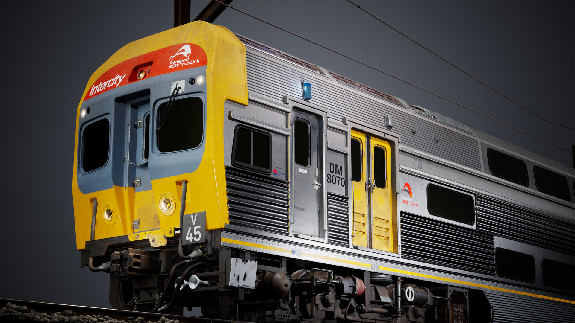 ArtStation - NSW ComEng V-Set Train