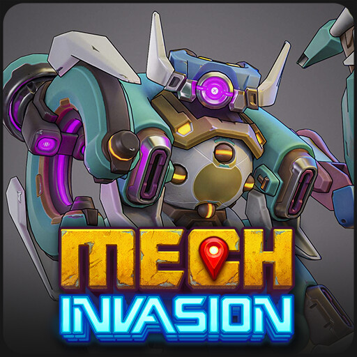 ArtStation - MECH INVASION - In-game Mech Models Vol.2