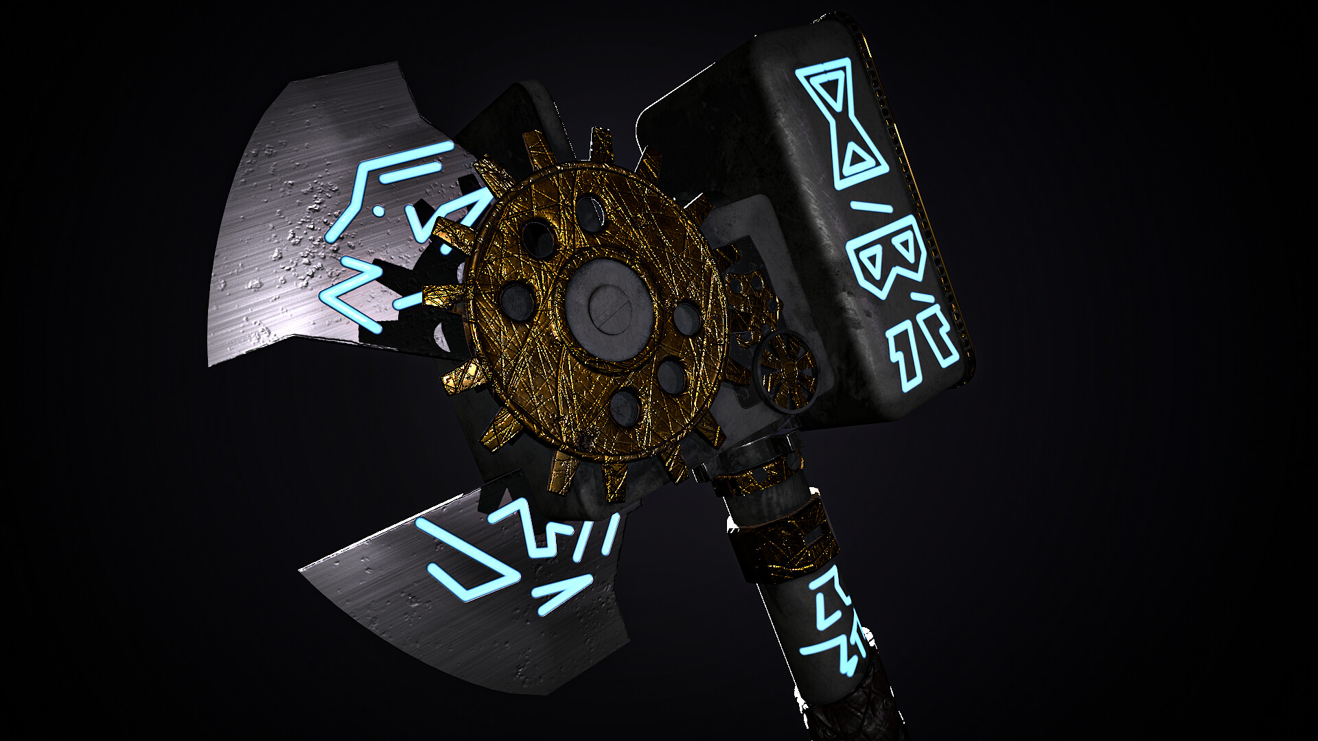 ArtStation - Engineer dwarf's hammer