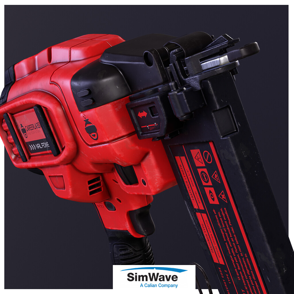 ArtStation - Nail Gun