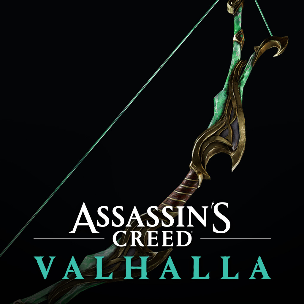 ArtStation - Assasins Creed Valhalla Weapons: Skadi's String Bow
