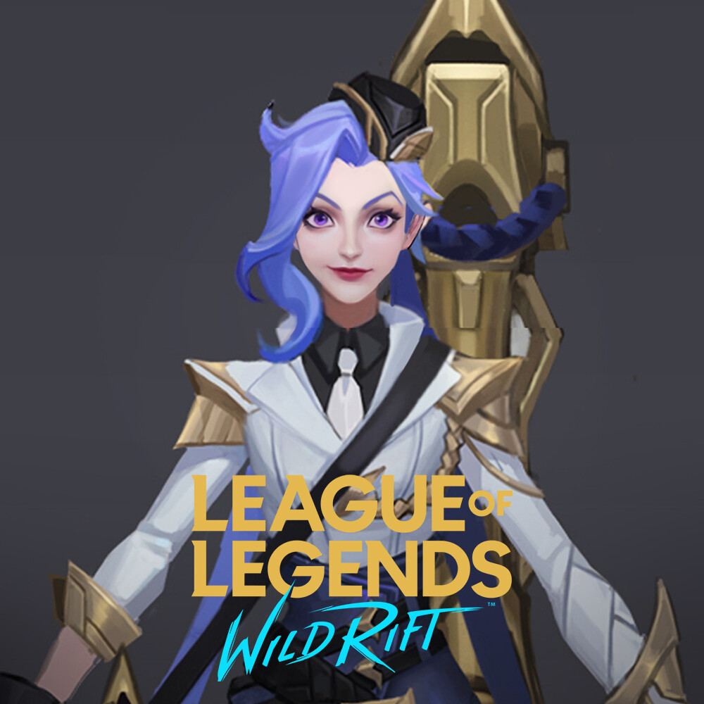 ArtStation - League of Legends: Wild Rift Glorious Jinx 荣耀之花金克丝