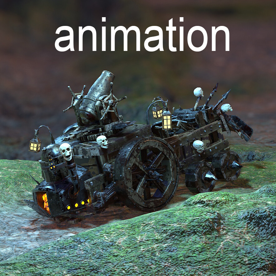 ArtStation - Dwarf wild gun animation