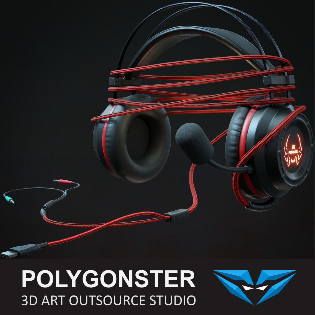 Polygonster Studio - Headphones