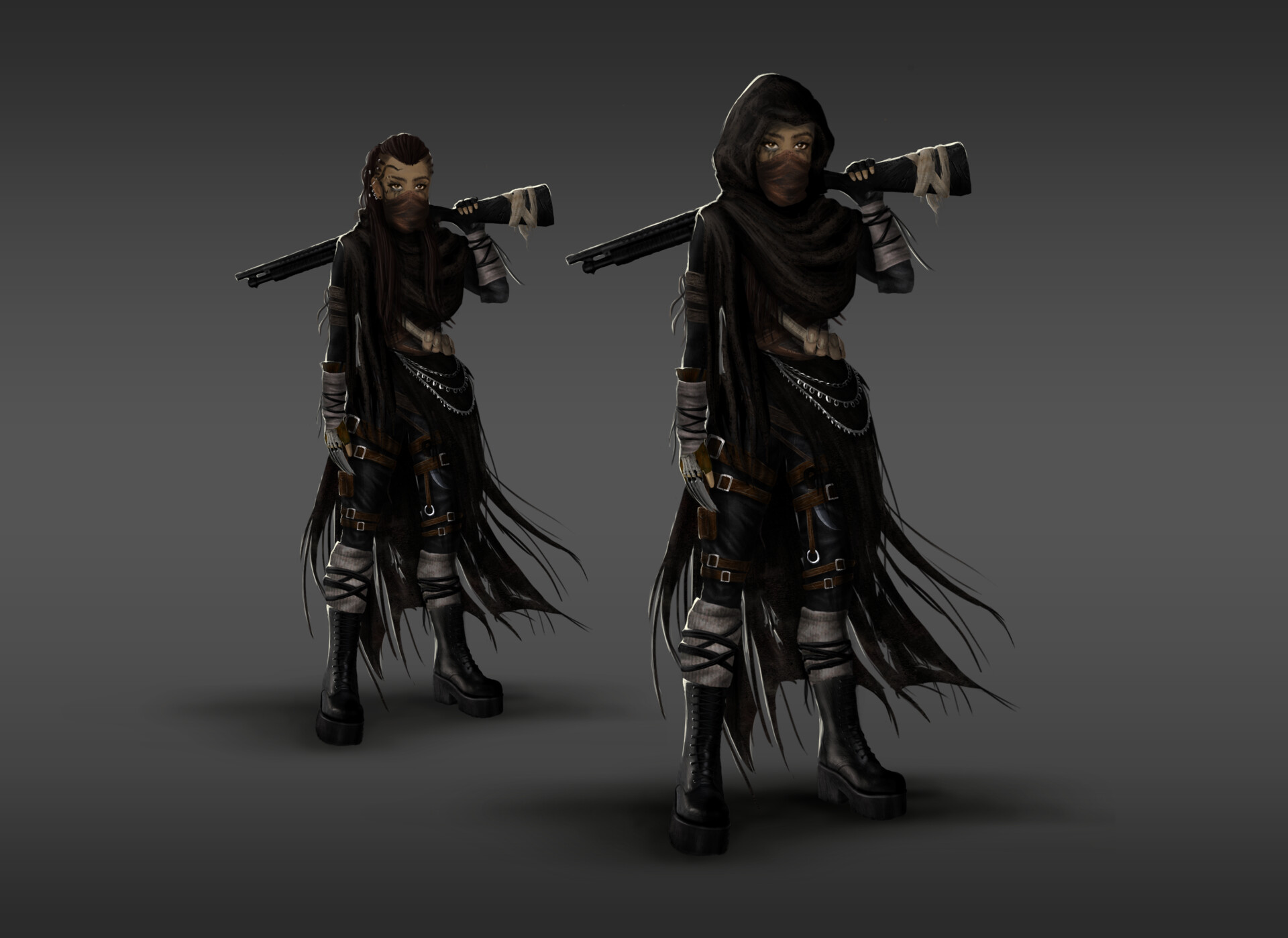 ArtStation - KYYDA – Post-apo Character